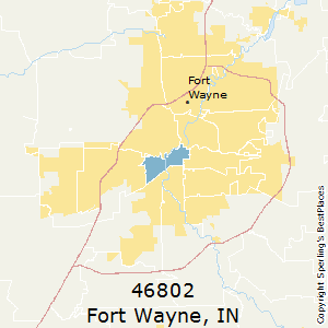 Fort Wayne (zip 46802), IN